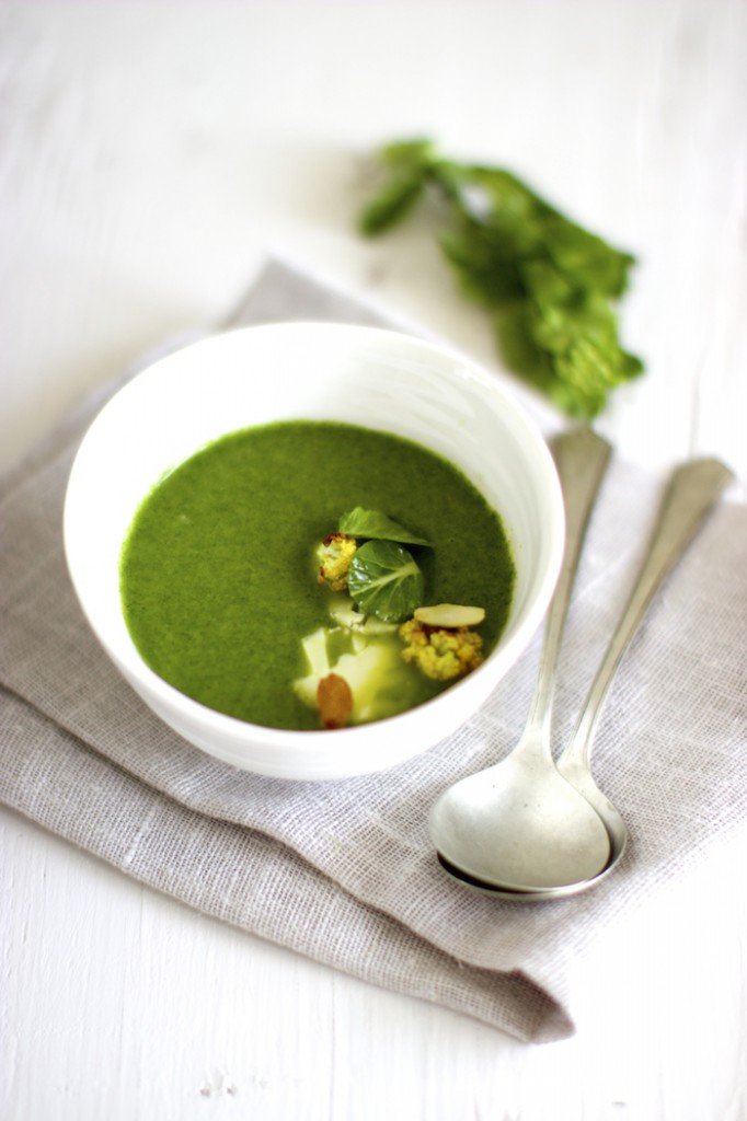 Nettle and Cauliflower Soup